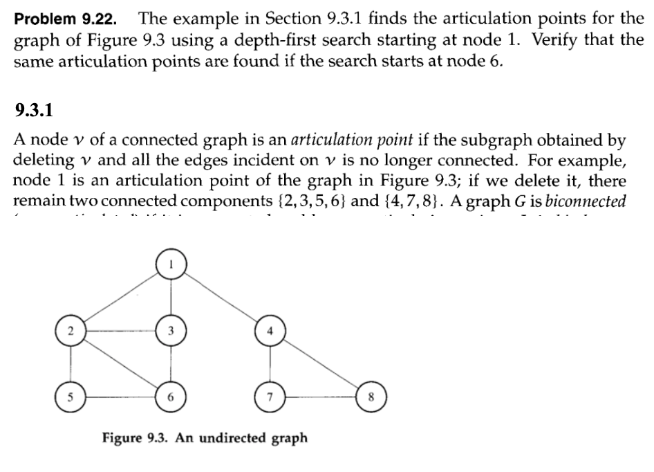 Problem 9.22. The example in Section 9.3.1 finds the | Chegg.com
