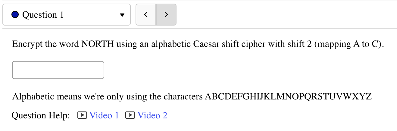Solved Alphabetic means we're only using the characters | Chegg.com