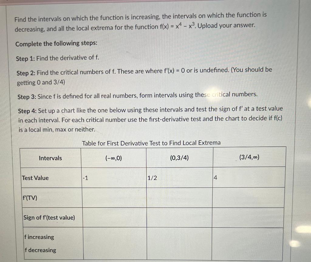 Solved Find the intervals on which the function is | Chegg.com