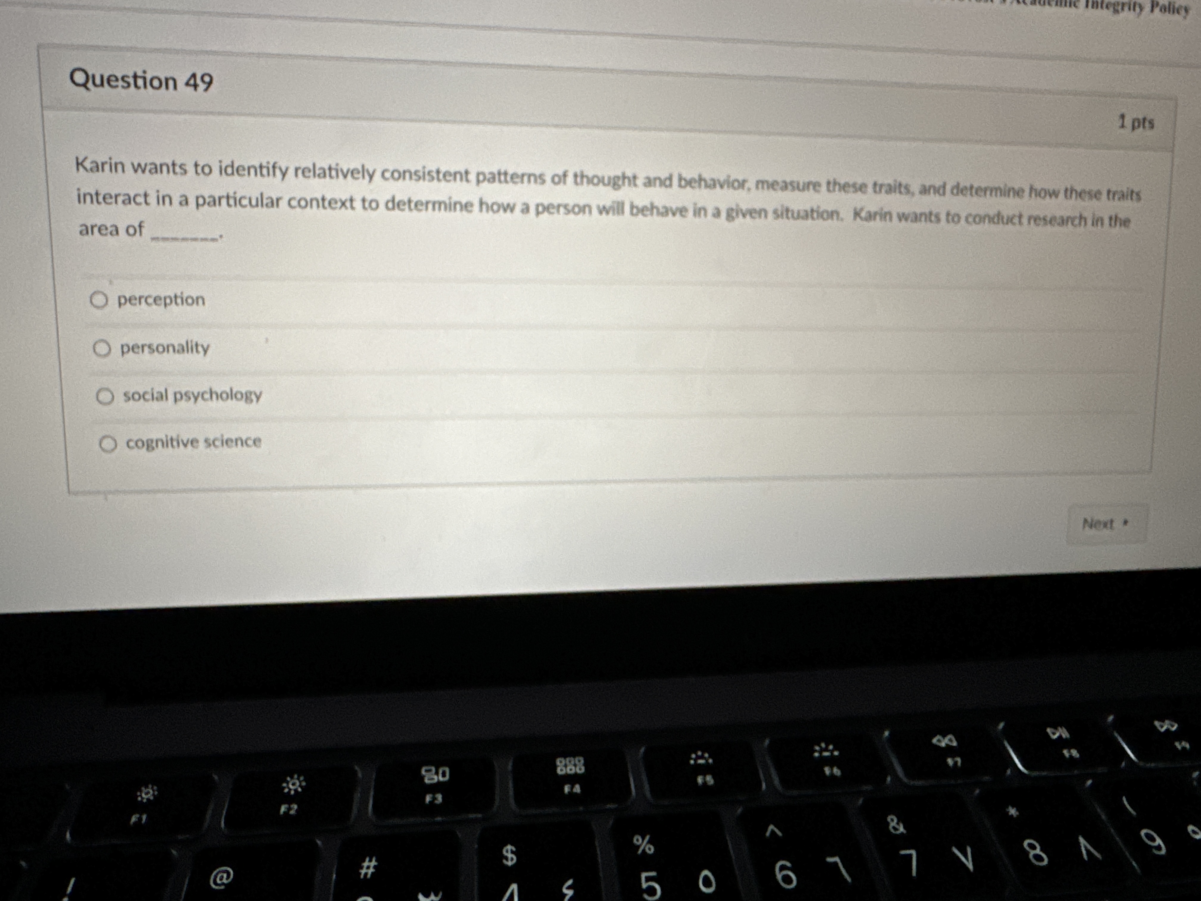 Solved Question 49Karin wants to identify relatively | Chegg.com