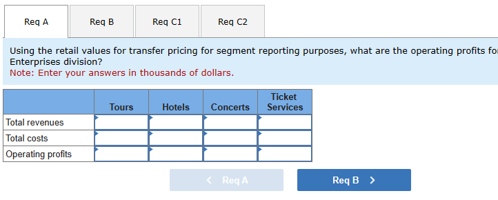 Solved Problem 15-52 (Algo) Segment Reporting (LO 15-5) | Chegg.com