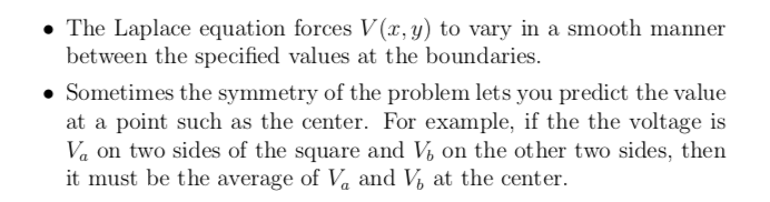 Laplace Equation: Vary the boundary conditions. write | Chegg.com