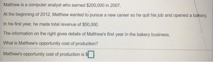 Solved Matthew is a computer analyst who eaned $200,000 in | Chegg.com
