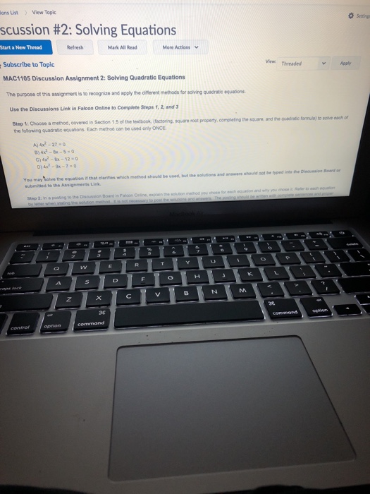 Solved ons List View Topic 0 Seing scussion #2: Solving | Chegg.com