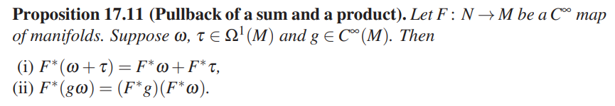 Solved 19.3. Pullback of a differential form by a curve Let | Chegg.com