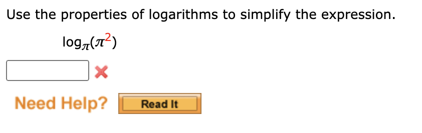 Solved Use the properties of logarithms to simplify the | Chegg.com