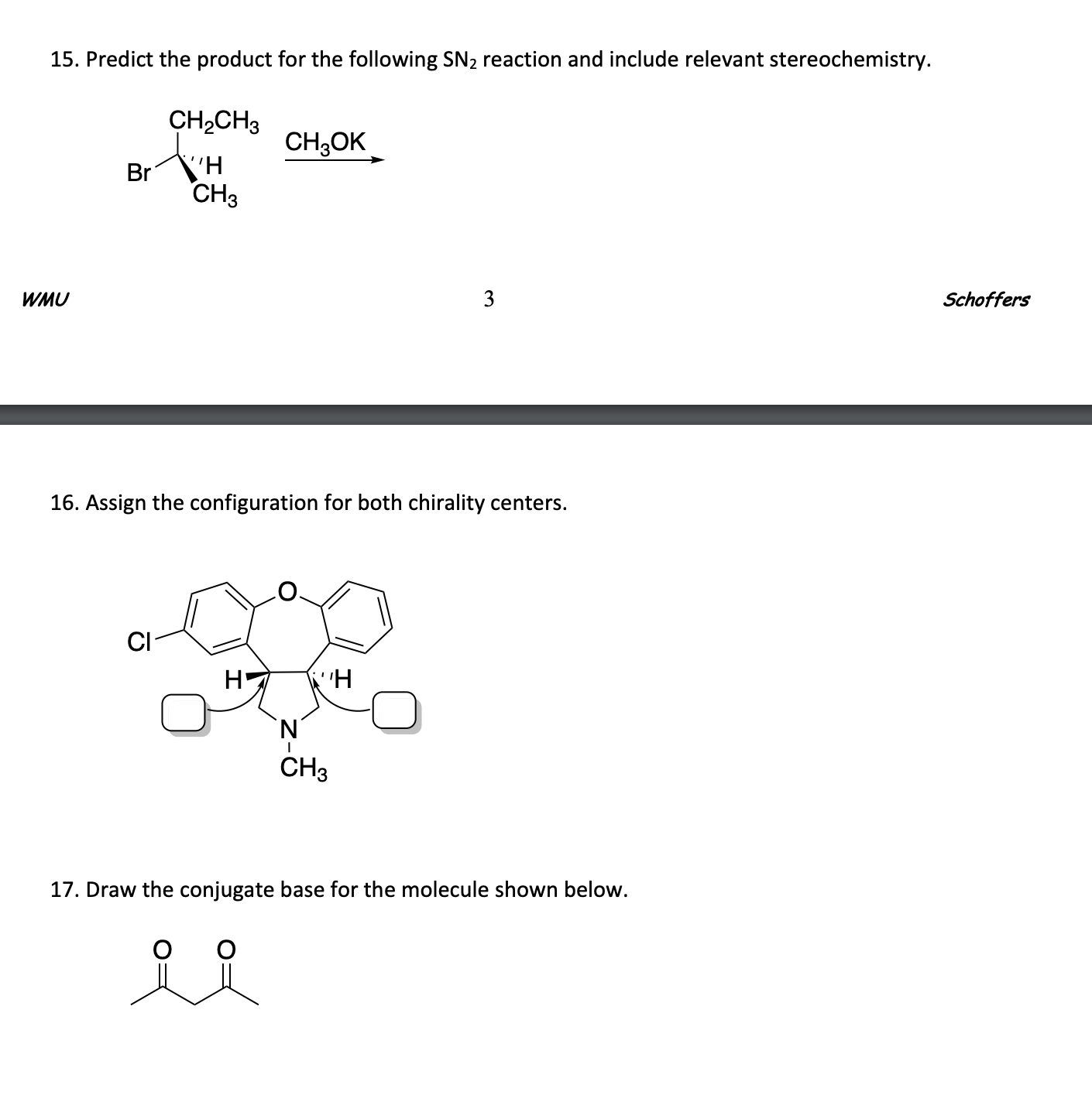 Solved 15. Predict the product for the following SN2 | Chegg.com Solved 15. Predict the product for the following SN2 | Chegg.com