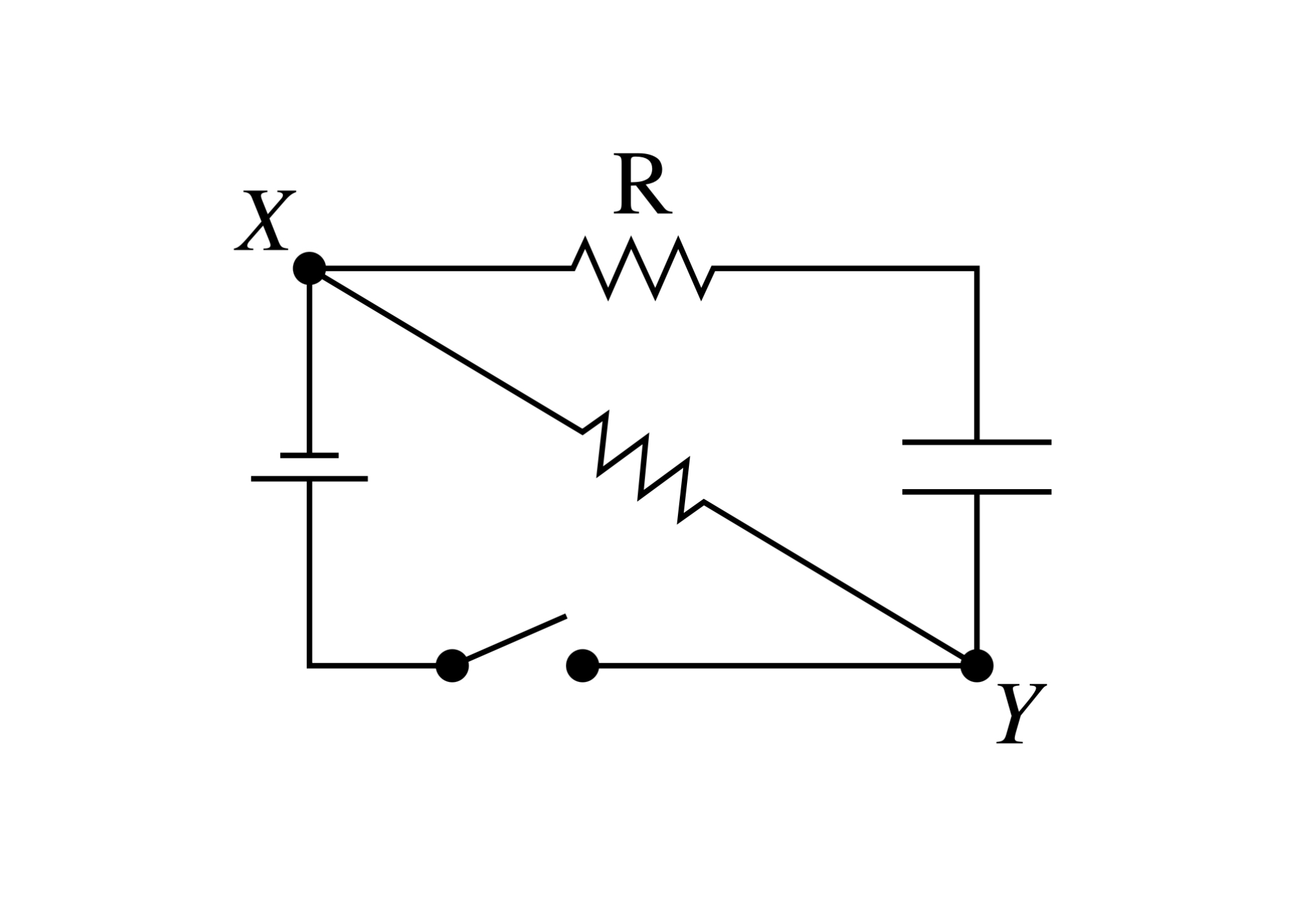 Solved The figure above shows Resistor and an initially | Chegg.com