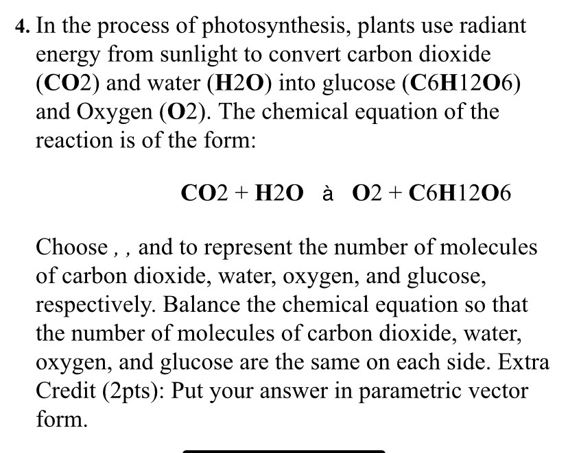 Chemical Equation For Conversion Of Glucose And Oxygen To Carbon ...