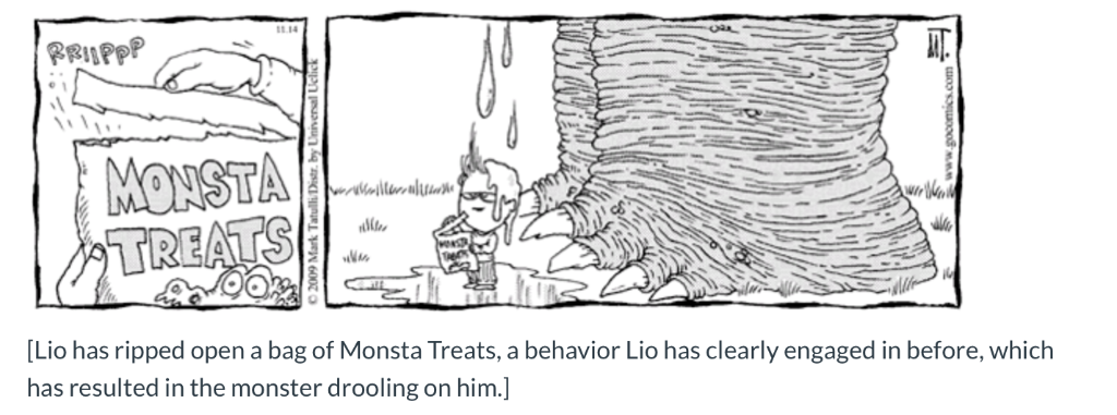 Solved a. In this cartoon, identify the unconditioned | Chegg.com