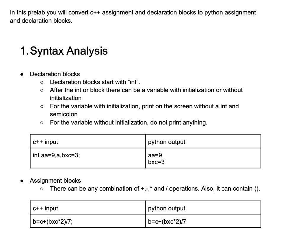 Solved LEXX / YACC CODE MAKEFILE all: lex yacc g++ | Chegg.com