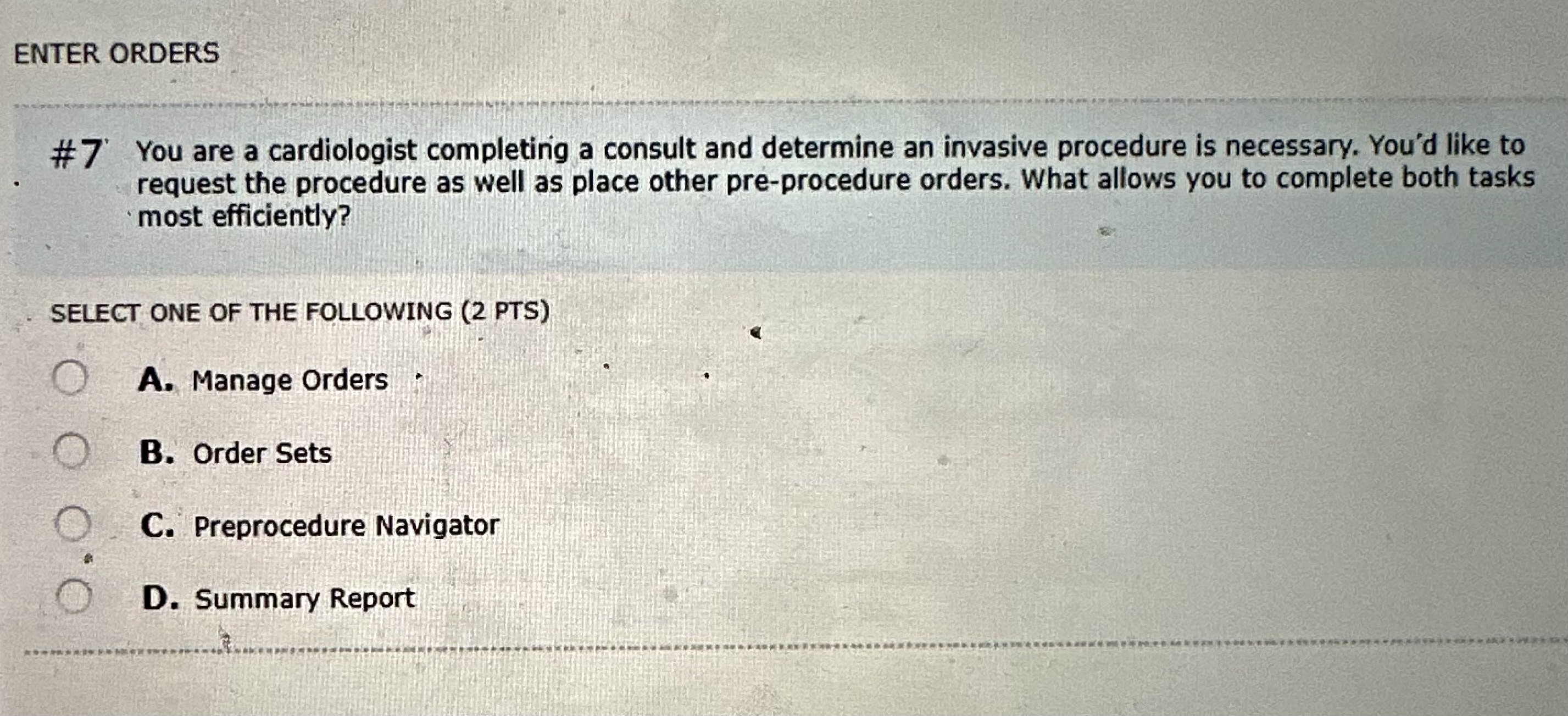 Solved ENTER ORDERS \#6 A log is a plan for an invasive | Chegg.com