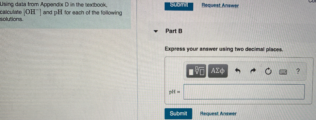 Solved Using Data From Appendix D In The Textbook Calculate 