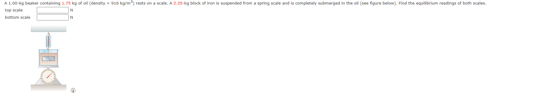 Solved top scaleNbottom scaleN | Chegg.com