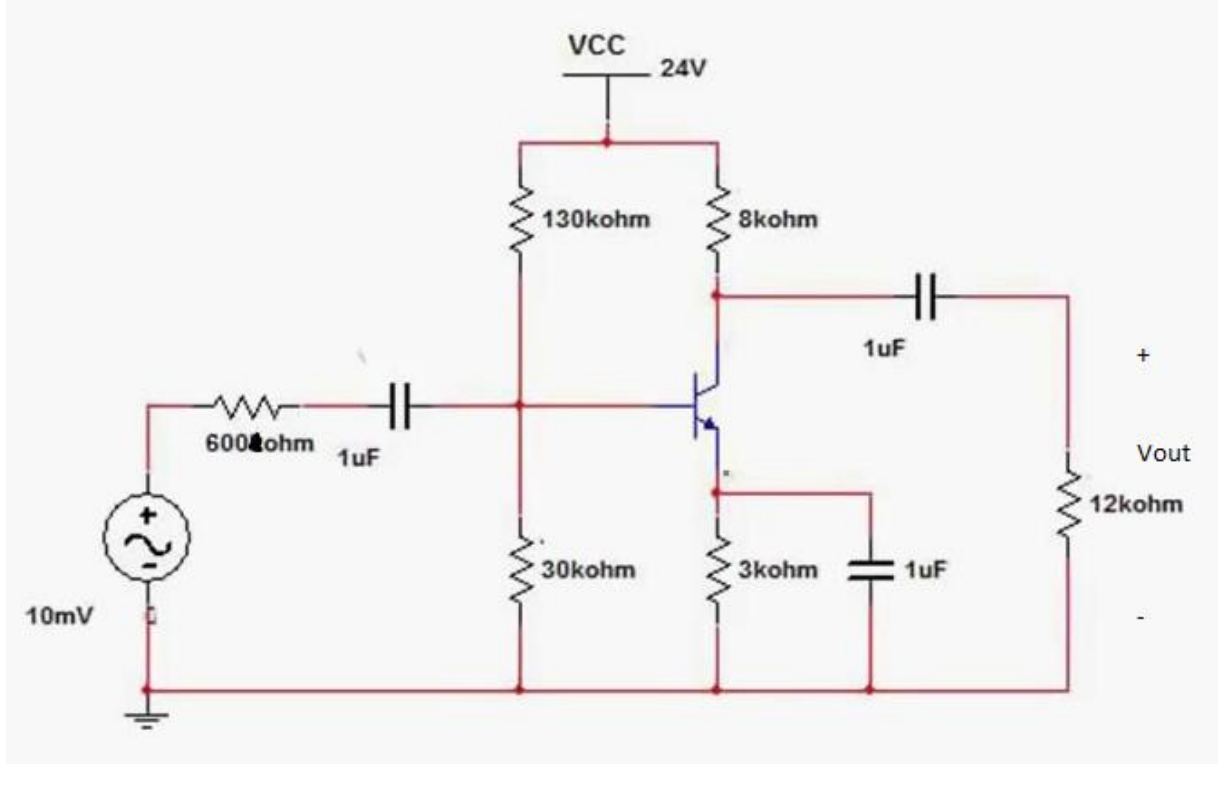Solved Question 12: Calculate the gain Avs by drawing the AC | Chegg.com