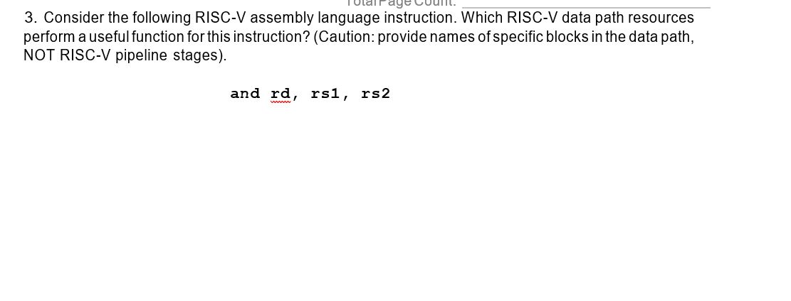 Solved age 3. Consider the following RISC-V assembly | Chegg.com Solved age 3. Consider the following RISC-V assembly | Chegg.com