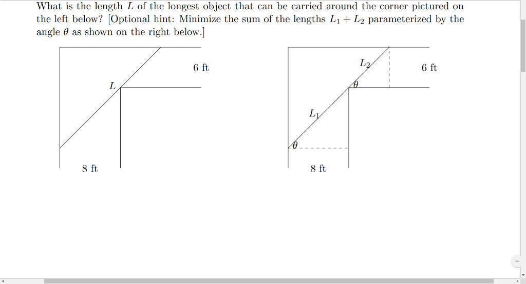 Solved What is the length L of the longest object that can | Chegg.com