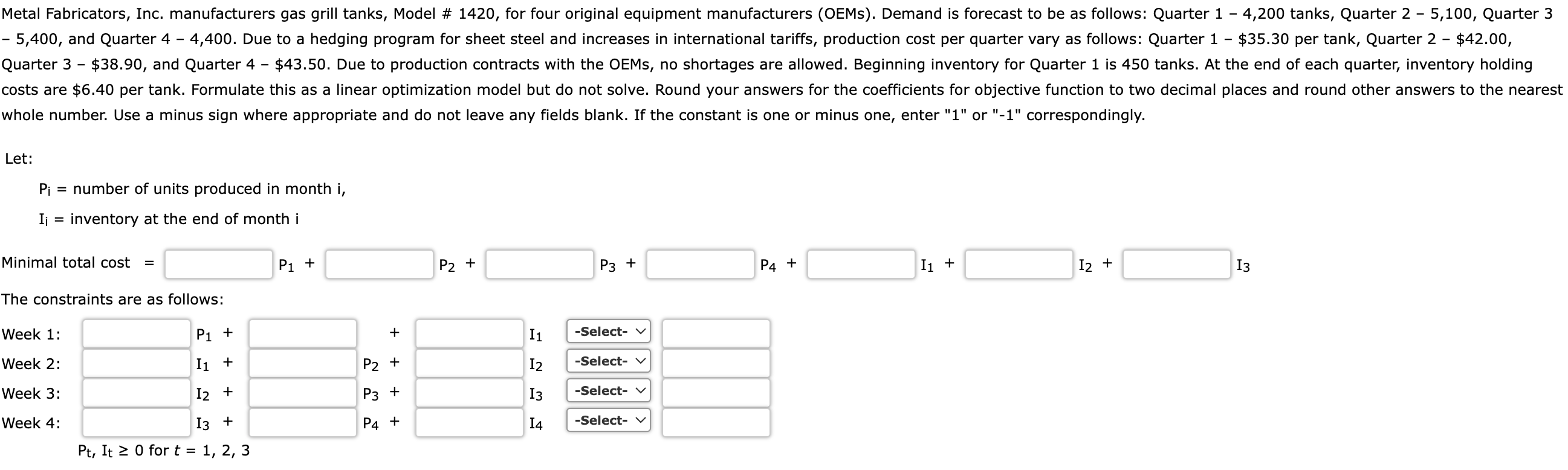 Solved whole number. Use a minus sign where appropriate and | Chegg.com