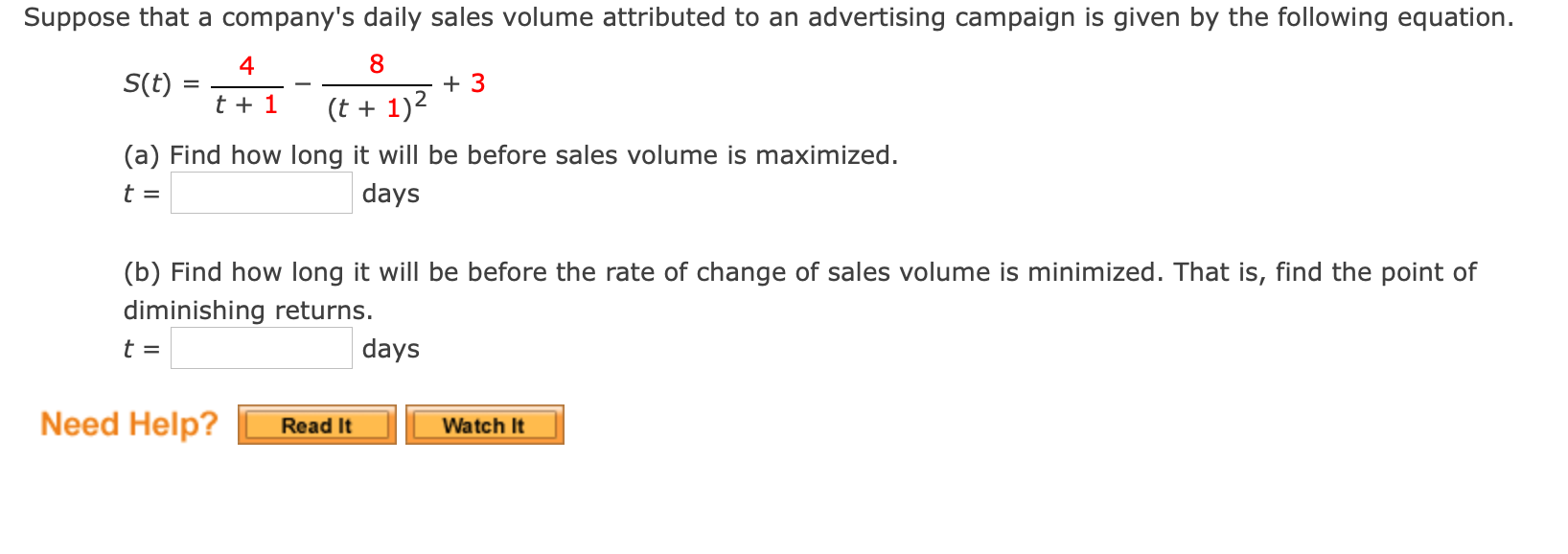 Solved Suppose that a company's daily sales volume | Chegg.com