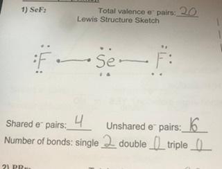 Solved Shared e- pairs: 4 Unshared e- pairs: 16 Number of | Chegg.com