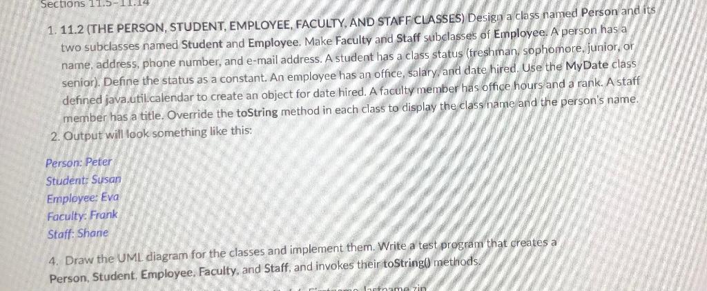 Solved (Pre Written Code) **JAVA public class Inheritance { | Chegg.com