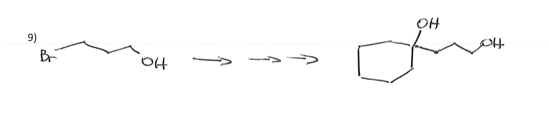 Solved Write the synthesis sequence to obtain the products | Chegg.com