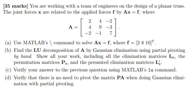 [25 marks] The Sherman-Morrison formula gives the | Chegg.com