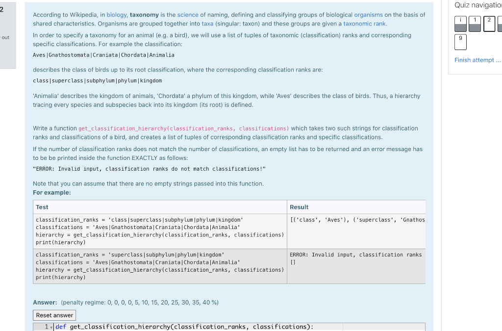 Solved need help with this question get classification | Chegg.com