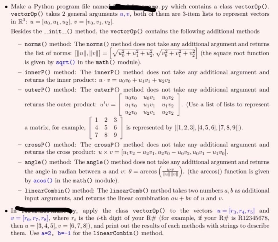 Solved Make A Python Program File Named Mepy Which Contains