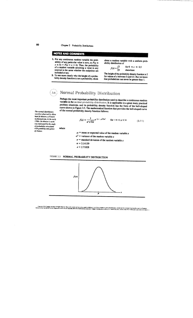 B0 NOTES AND COMMENTS L For any cetinuous ranán | Chegg.com