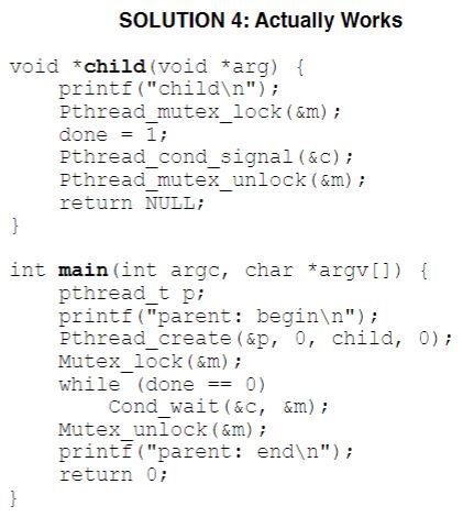 Solved SOLUTION 4 of Handout-CVDef+ForkJoinProblem.pdf ↓ | Chegg.com