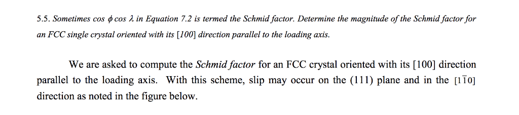 Solved 5.5. Sometimes cos cos in Equation 7.2 is termed | Chegg.com