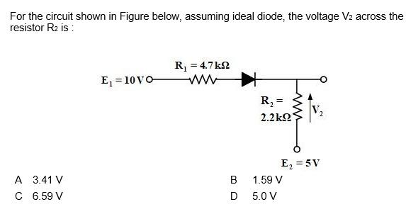 [Solved]: For the circuit shown in Figure below, assuming