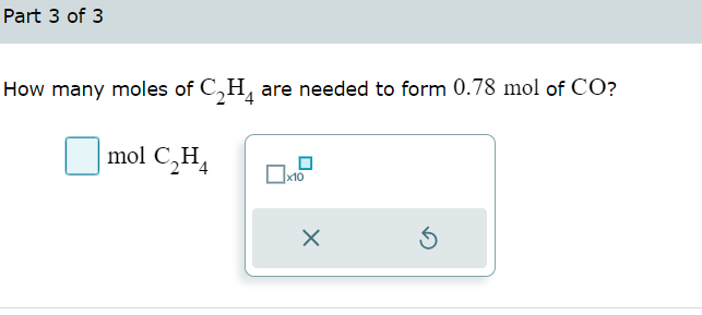 Solved 4Fe(s)+3O2(g)→2Fe2O3(s) Be sure each of your answer | Chegg.com