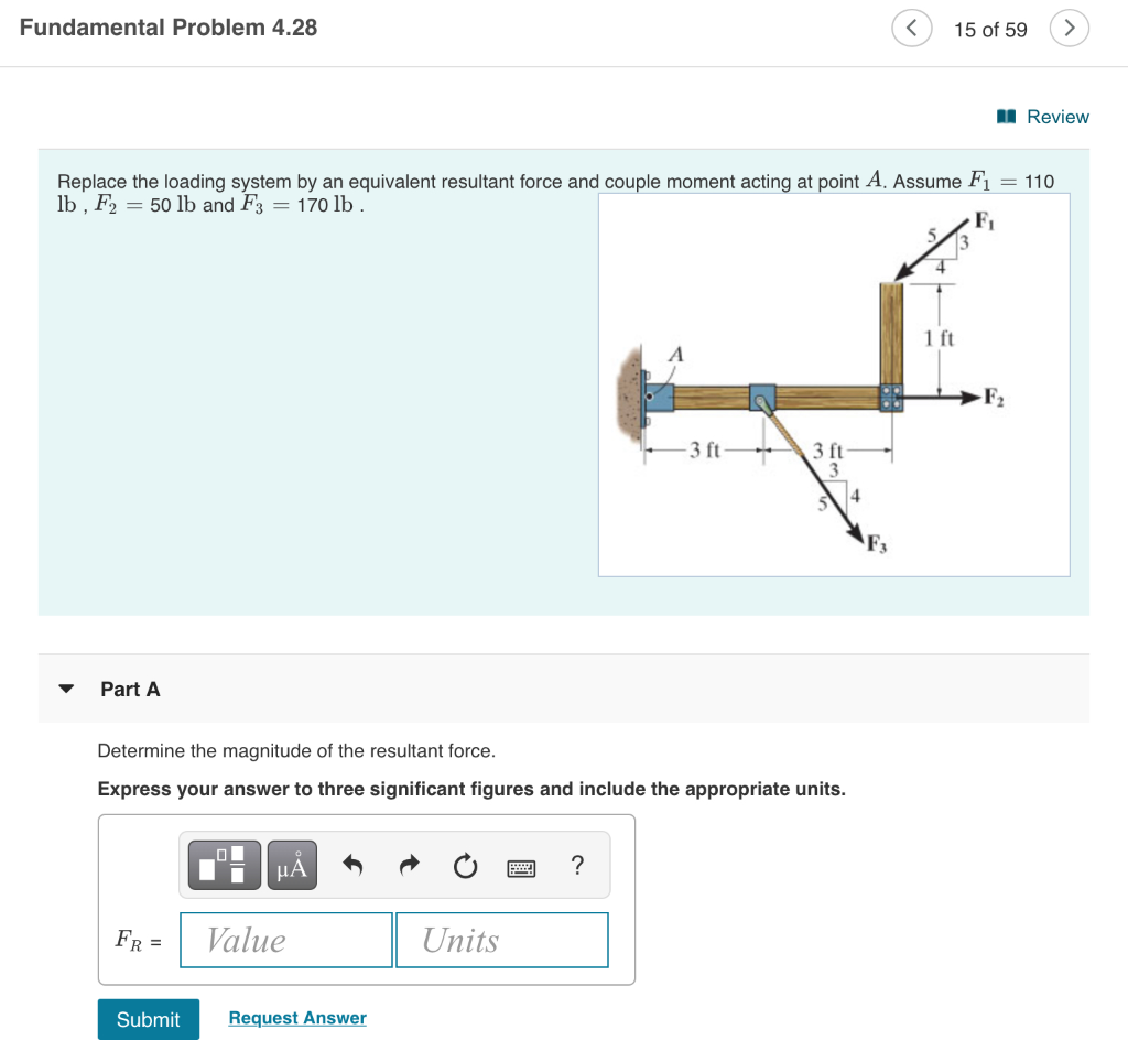 Solved Fundamental Problem 4.28 Review Replace | Chegg.com