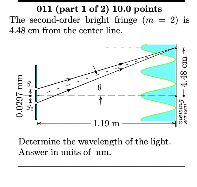 Solved 011 (part 1 of 2 ) 10.0 points The second-order | Chegg.com
