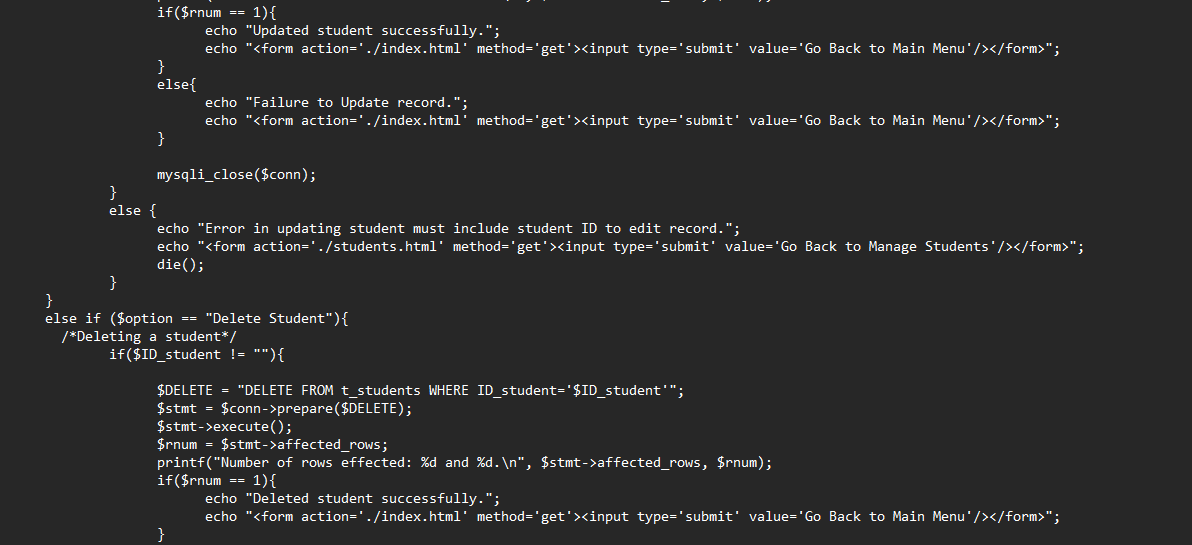 Solved I only need the HTML pages using PHP for Transaction | Chegg.com