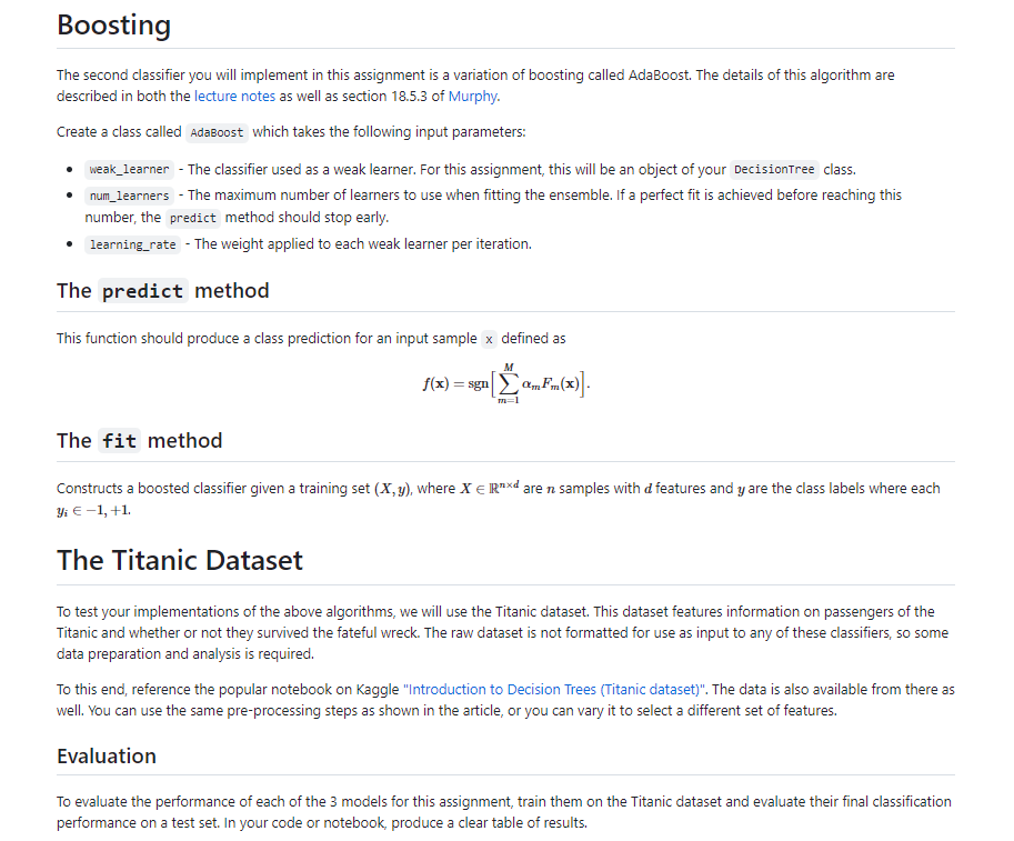 Solved The second classifier you will implement in this | Chegg.com