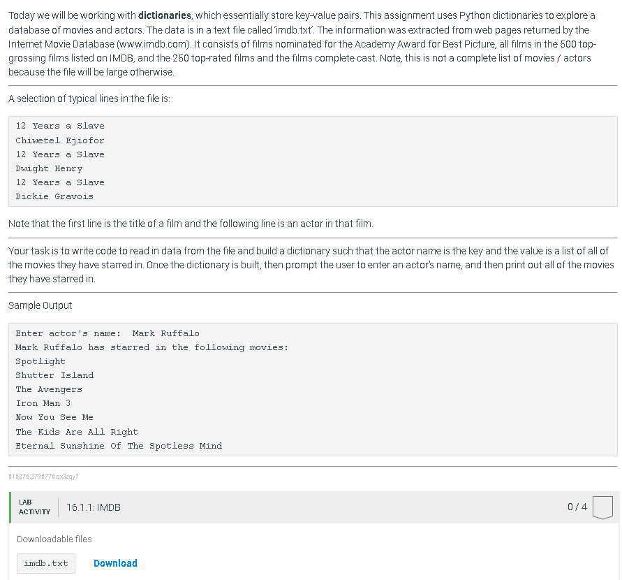 Solved Description: Today we will be working with | Chegg.com