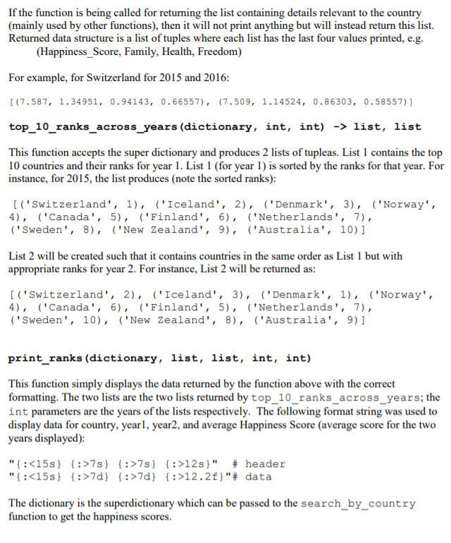 CSE 231 Fall 2020 Project #9 This assignment focuses | Chegg.com