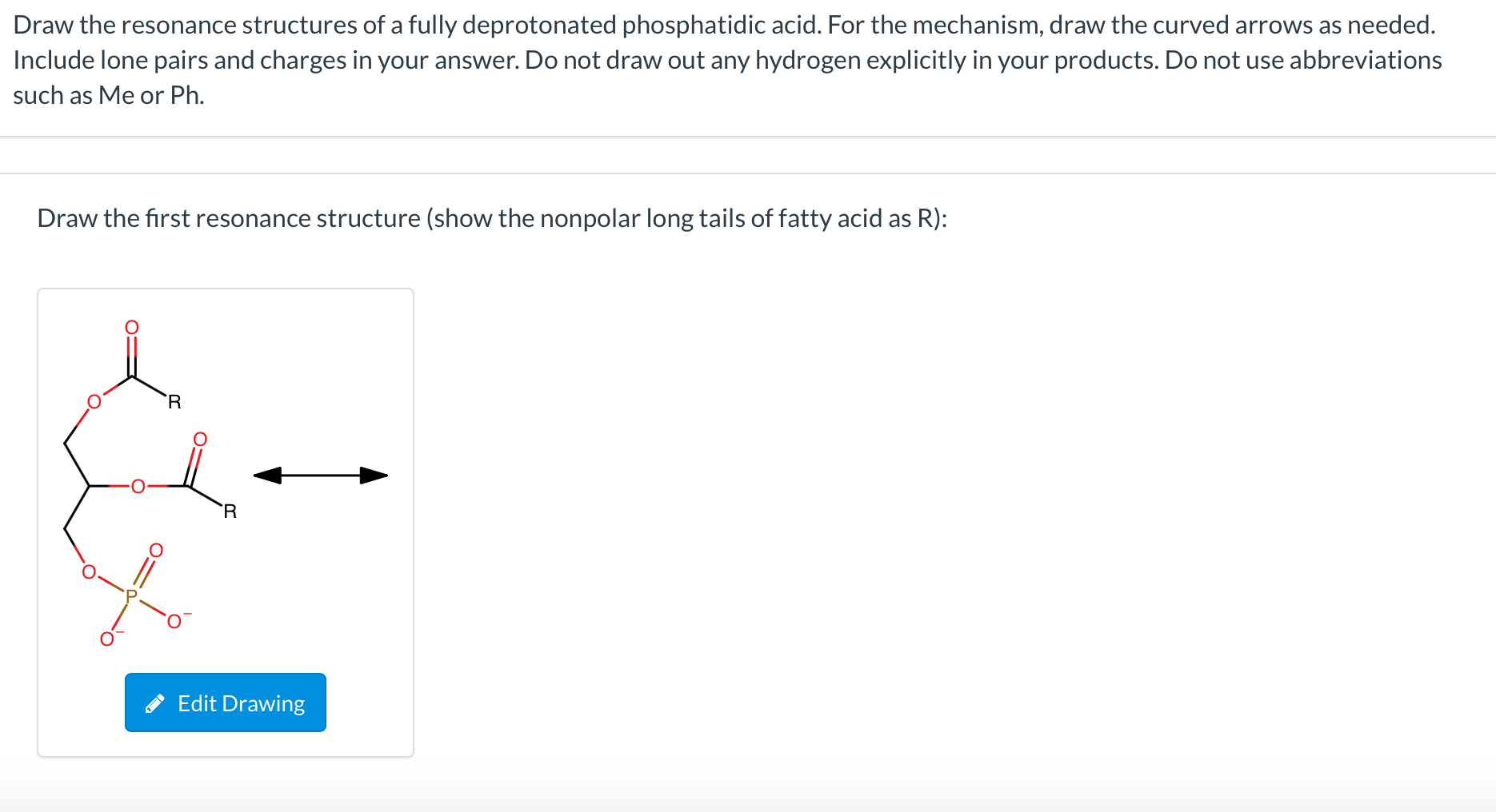 Solved Draw the resonance structures of a fully deprotonated | Chegg.com
