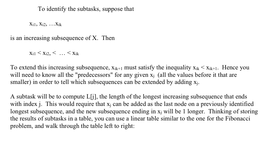 Solved To identify the subtasks, suppose that Xil, Xi2, | Chegg.com