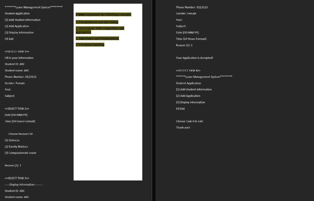 Write a complete program JAVA OOP If the Student | Chegg.com