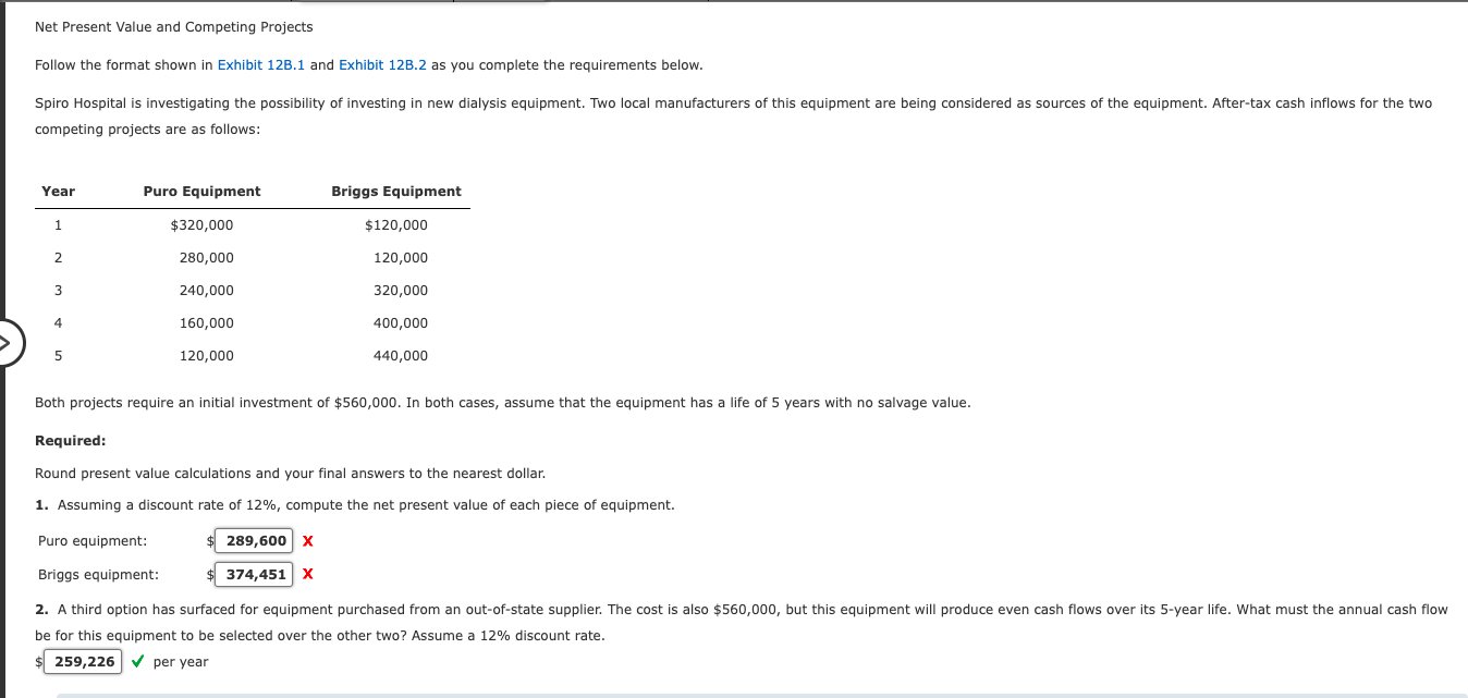 Solved Thank you for the help! This is all the information | Chegg.com