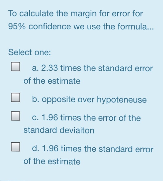 Solved We are trying to estimate the mean of a population | Chegg.com