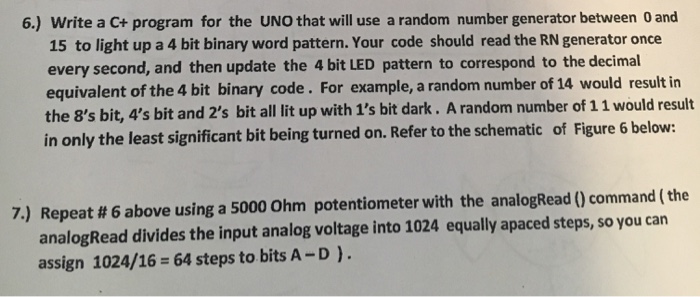 Solved Engr 1732 Lab 9 C++ Programming for the Arduino UNO | Chegg.com