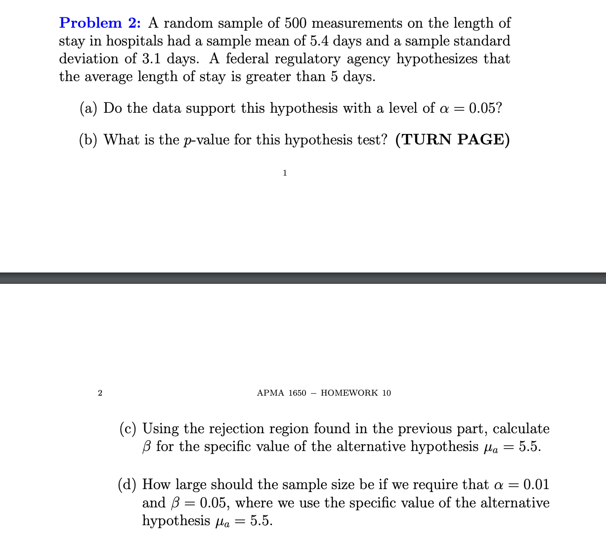 Solved (c) ﻿Using the rejection region found in the previous | Chegg.com