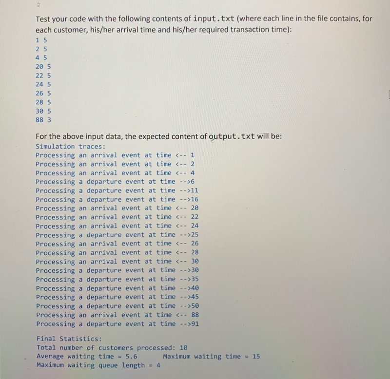 Solved In This Problem You Will Implement The Event‐driven