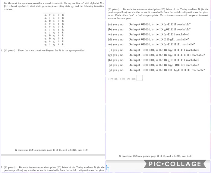 Solved Turing machine | Chegg.com