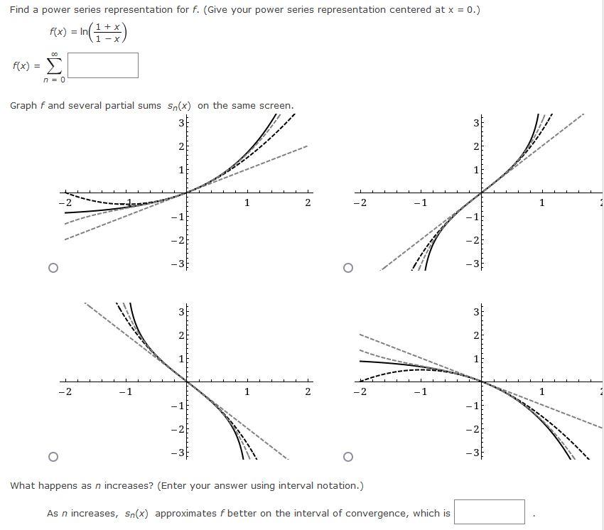 Solved (a) Use differentiation to find a power series | Chegg.com